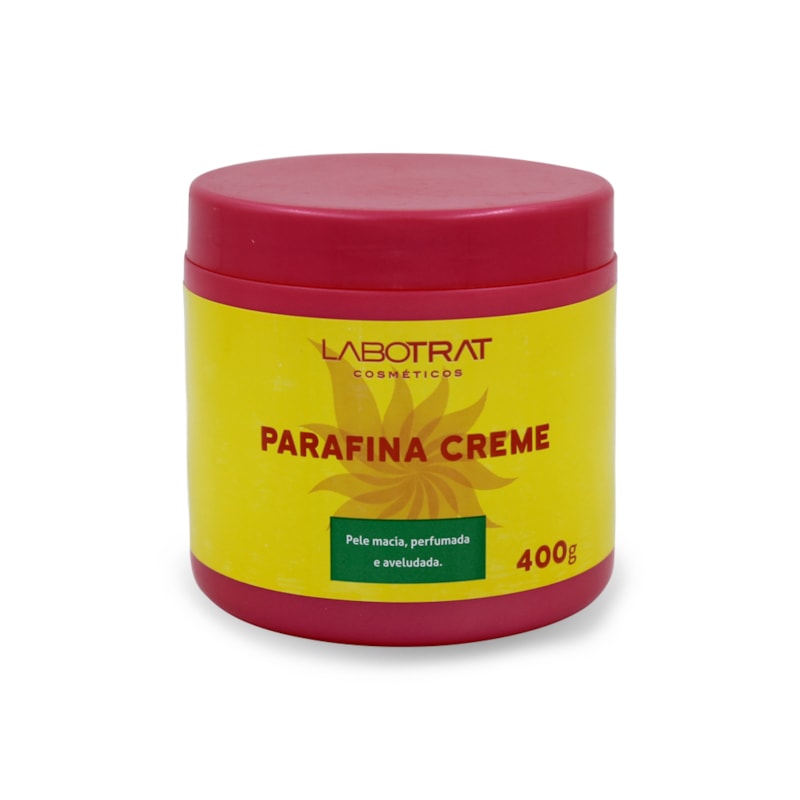 Parafina Creme Pele Macia Perfumada Aveludada Labotrat 400g - Mamoeiro